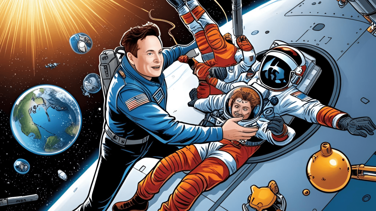 SpaceX’s Rescue Mission Save’s NASA Astronauts After Nine Months on ISS ...