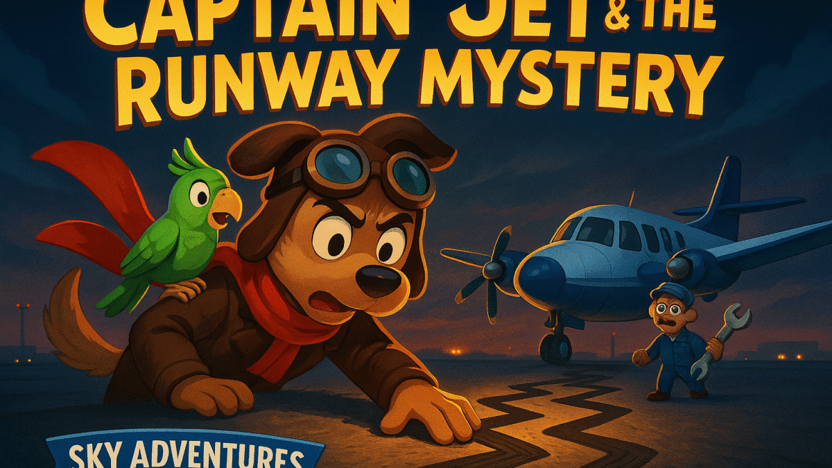 Story 1 : Captain Jet & Runway Mystery - SAFE FLY AVIATION