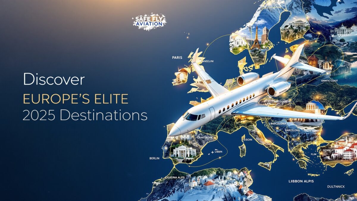 Discover Europe’s Elite Destinations in 2025: Private Jet Charters with ...