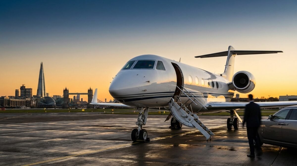 Private Jet Charter London | SafeFly Aviation | Farnborough, Luton ...