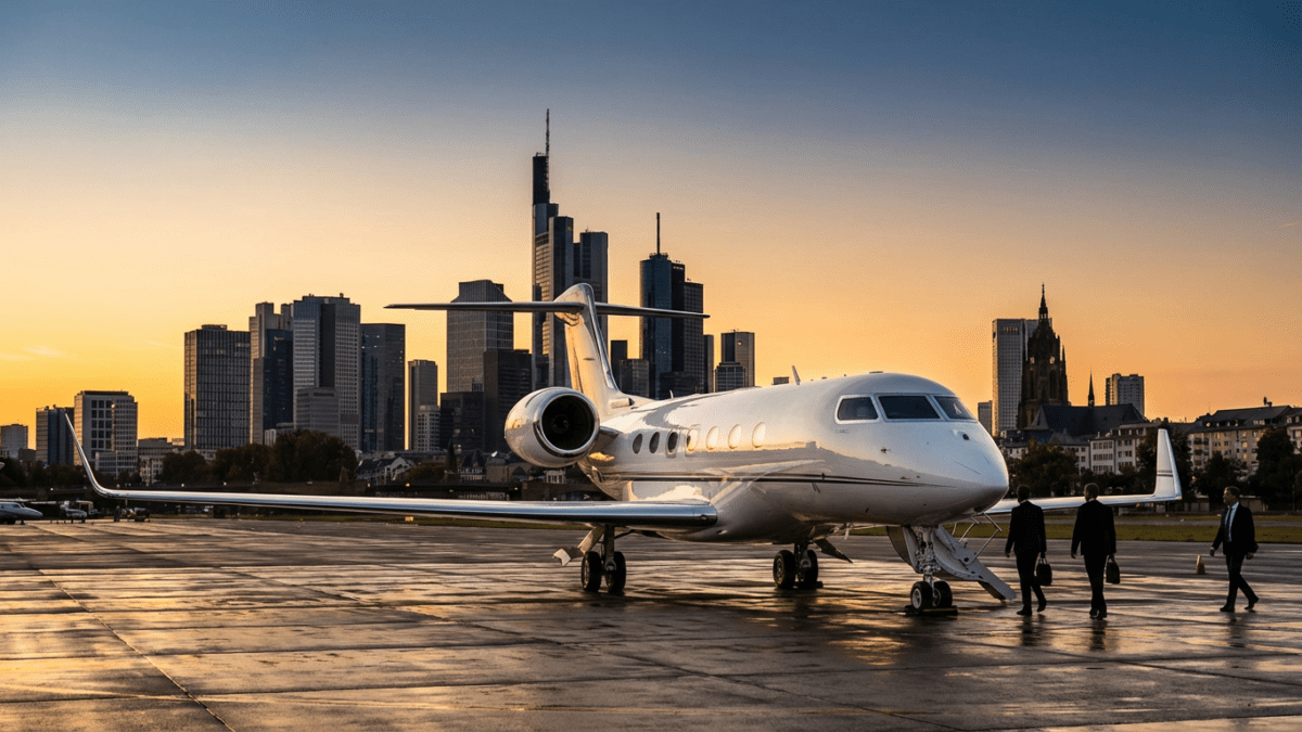 Private Jet Charter Frankfurt German Engineering Excellence - SAFE FLY AVIATION